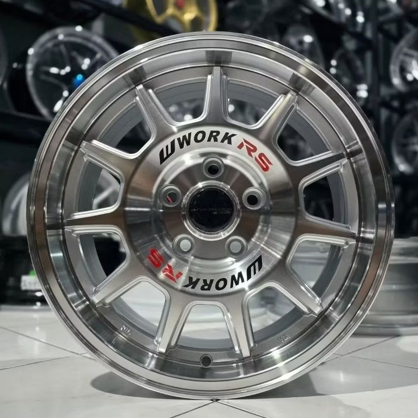 Jual velg racing WORK RS R16 LEBAR 7 PCD 5X114,3 velg mobil r16 velg ...