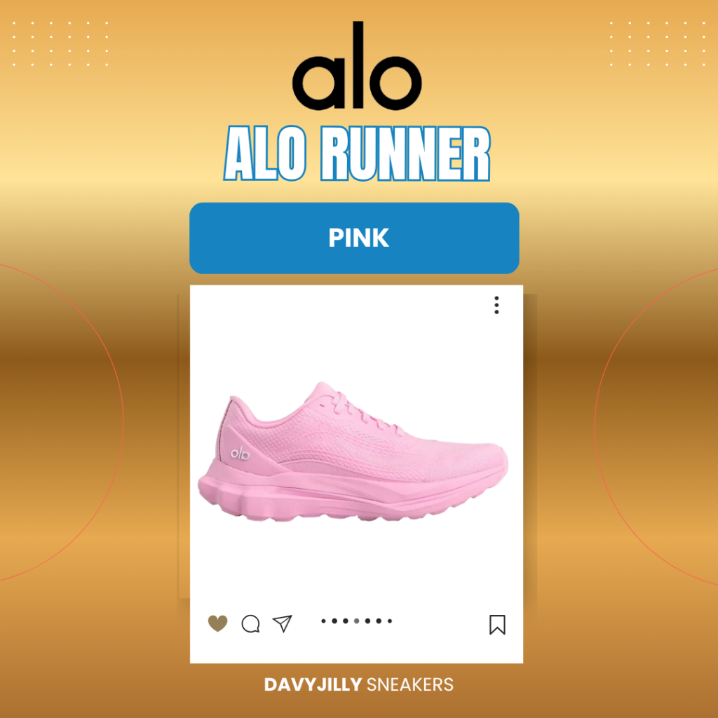 Jual SEPATU ALO RUNNER PINK RUNNING SNEAKERS | Shopee Indonesia