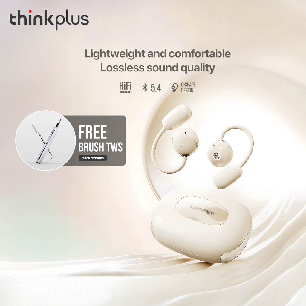 Jual Lenovo Thinkplus EA370 Open Ear Wireless Bluetooth Mini Earbuds ...