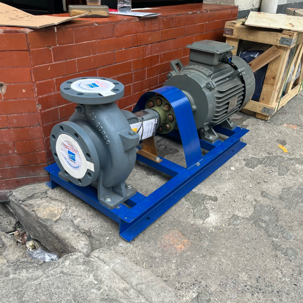 Jual Pompa Ebara 50x40FSHA Motor Teco Power 4kw 5.5hp 3Phase ...