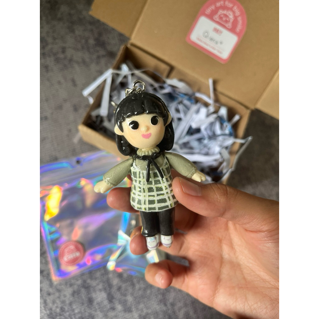 Jual Kado Handmade Unik Clay Figure | Keychain / Stand Lucu & Estetik ...