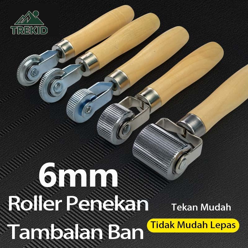 Jual Roller Tambal Ban Gagang Kayu - Alat Gosok & Perata Tambalan Ban ...