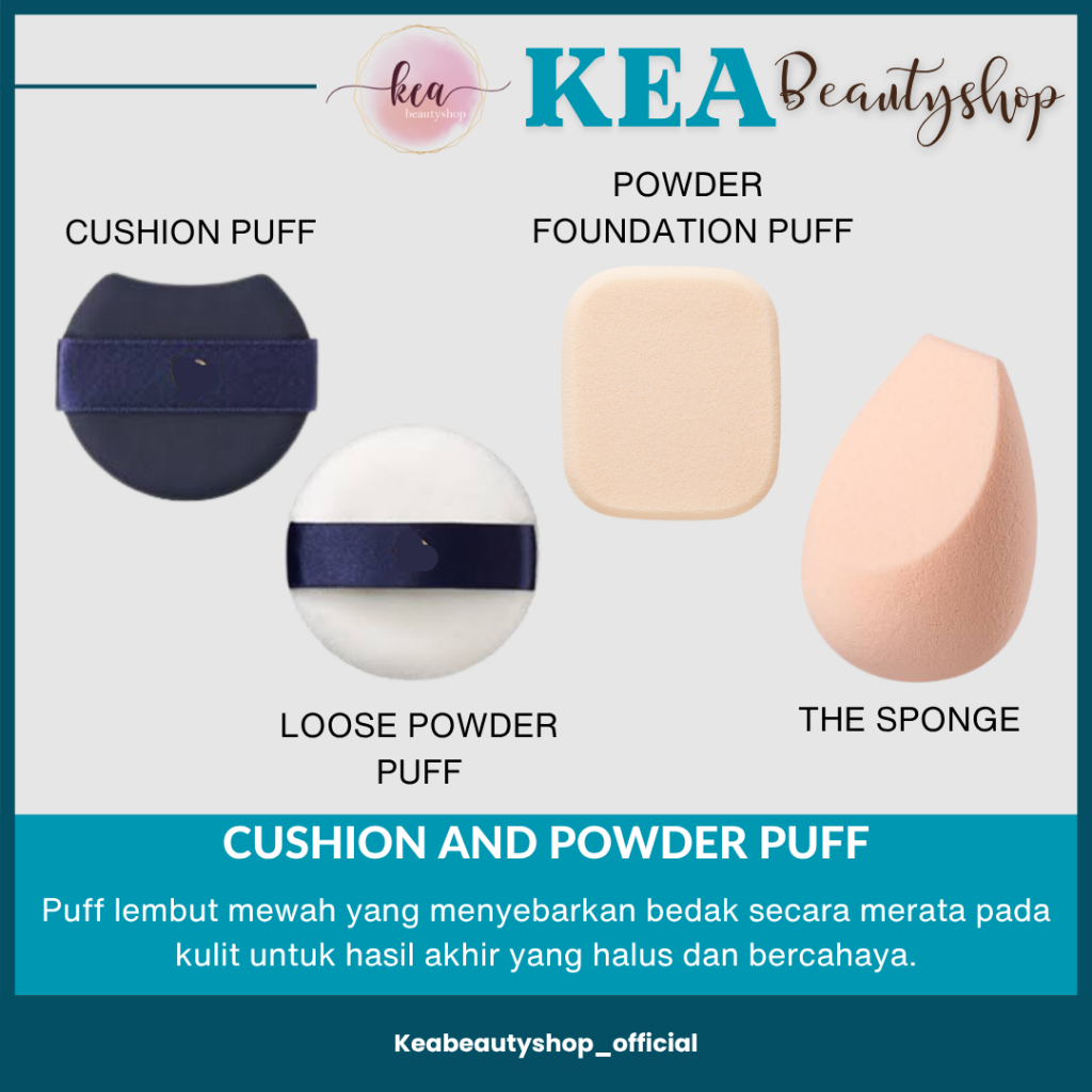 Jual CDP LOOSE POWDER | RADIANT POWDER | CUSHION FOUNDATION PUFF SPONGE ...