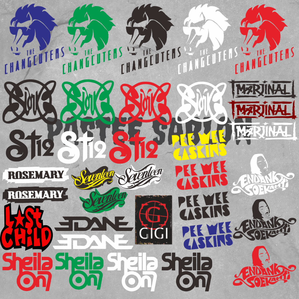 Jual Logo Band Indonesia Sablon Setrika 7CM | Shopee Indonesia