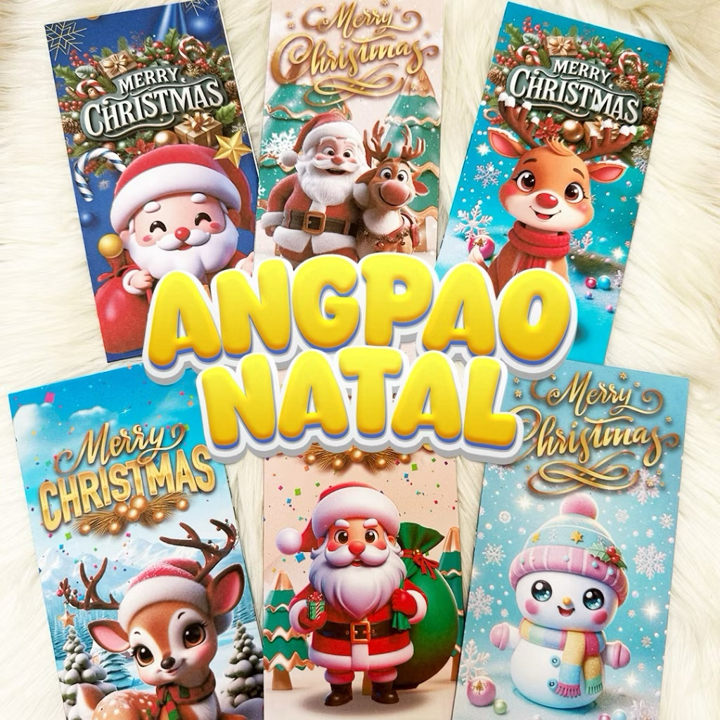 Jual Amplop Natal / Angpao Natal / Amplop Merry Christmas / Angpao ...