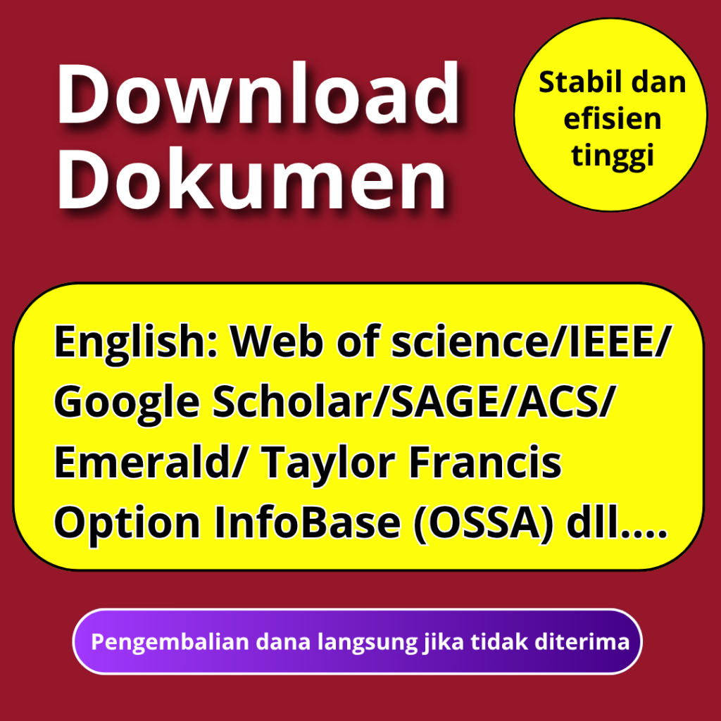 Jual [Permanent] Membership for finding English literature (IEEE/WOS/SCI foreign language ...