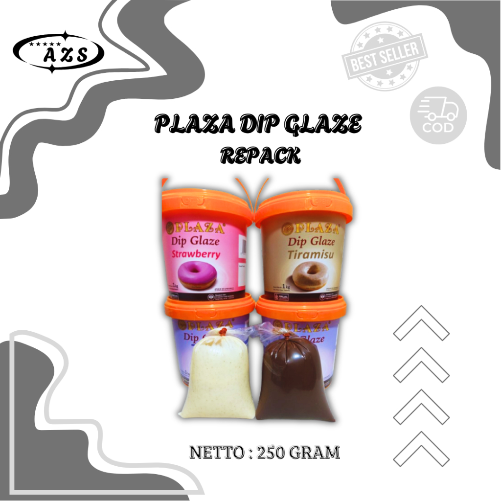Jual PLAZA DIP GLAZE REPACK 250 GRAM | Shopee Indonesia