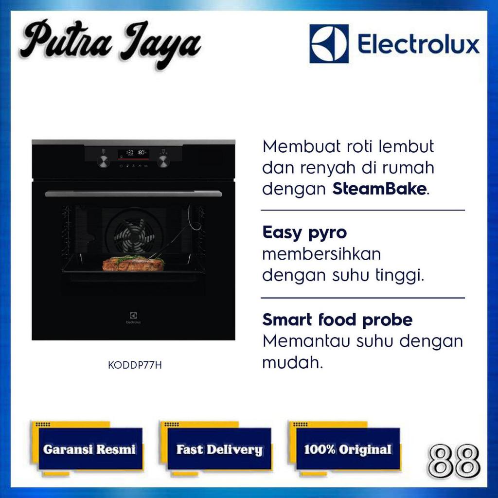 Jual ELECTROLUX KODDP77H Built-in Electric Oven 60 Cm SteamBake 72L ...