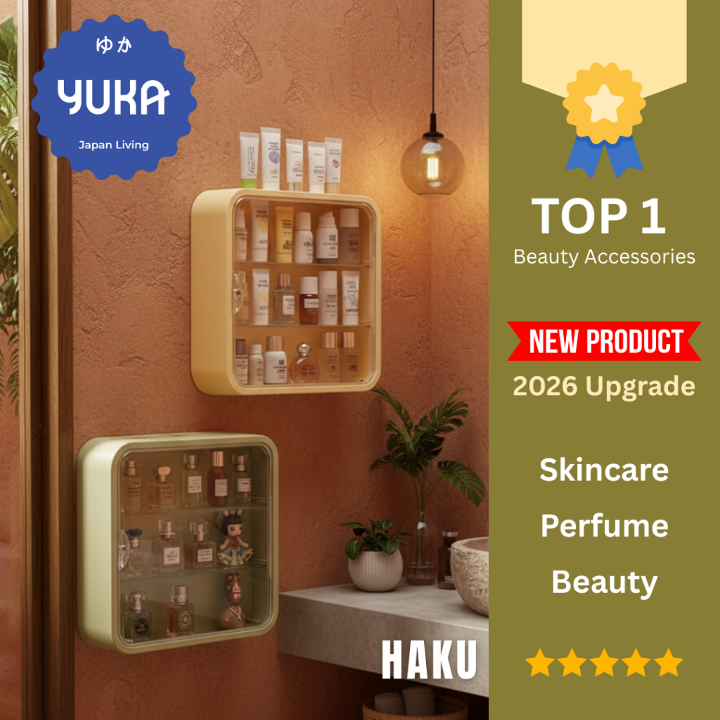 Jual YUKA HAKU Box Organizer Skincare Organizer Parfum Rak Skincare ...