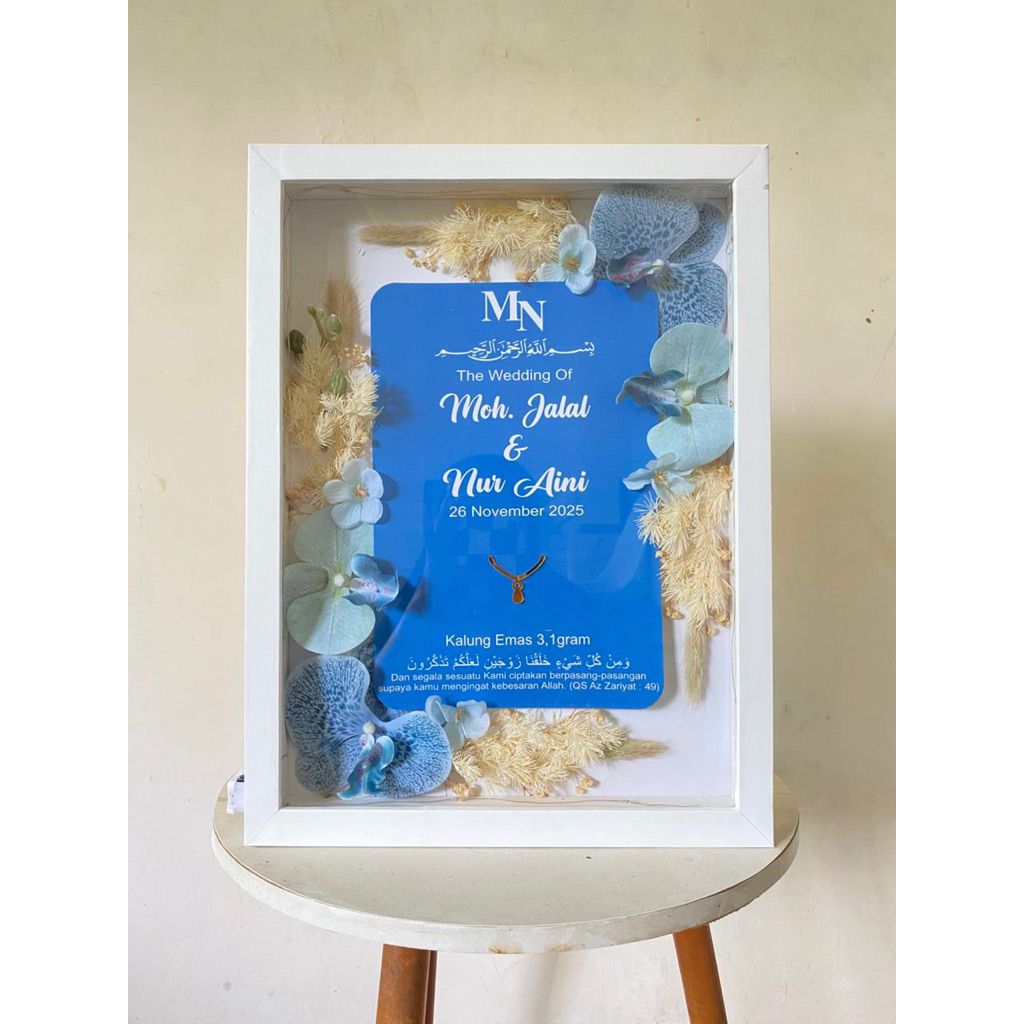 Jual MAHAR 40x30 - MAHAR MURAH - MAHAR ANGGREK - MAHAR KEKINIAN - MAHAR ...