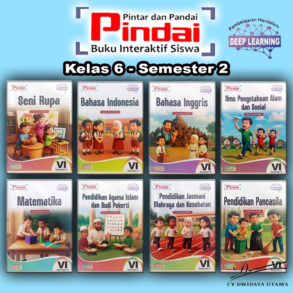 Jual LKS PINDAI SD/MI KLS. 6 Semester 1 & 2 (cetakan 2025) | Shopee ...