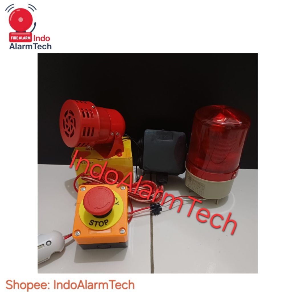 Jual SIRINE PERESMIAN EMERGENCY BAHAYA PERINGATAN FIRE ALARM/KANTOR ...