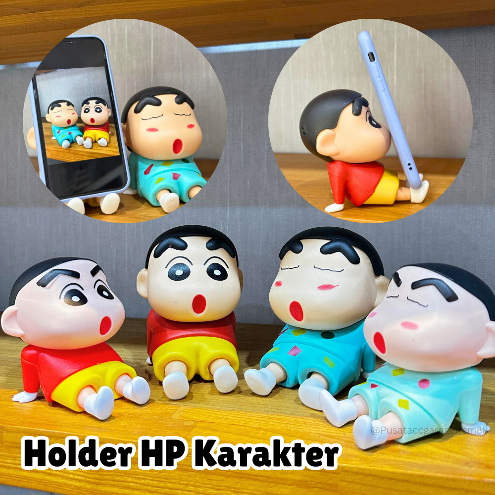 Jual Holder Hp Shinchan Karakter Sandaran Dudukan HP Pajangan Boneka ...