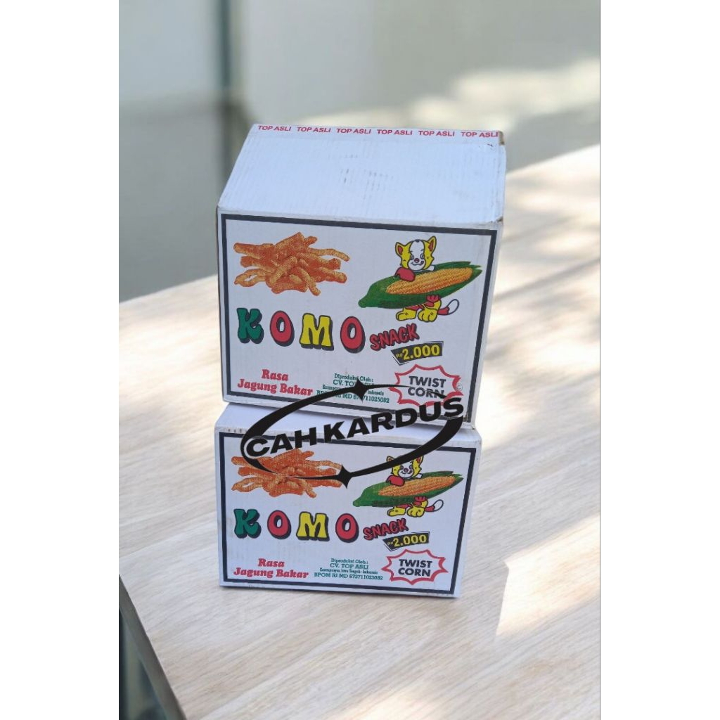 Jual Kardus Bekas Dus Bekas Karton Box Bekas Ciki Komo 30x29x21Cm ...