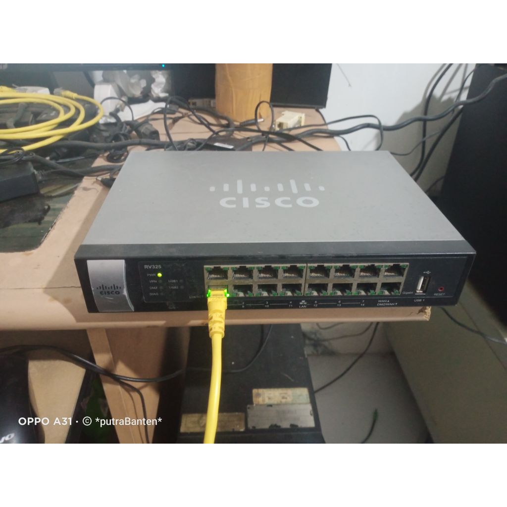 Jual Cisco RV325 Gigabit Dual WAN VPN Router | Shopee Indonesia