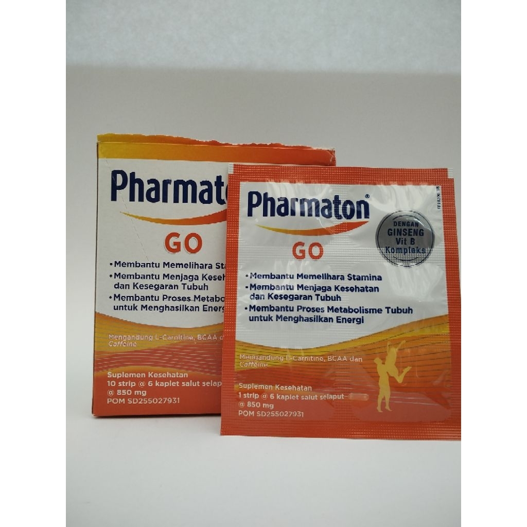 Jual PHARMATON GO STRIP | Shopee Indonesia