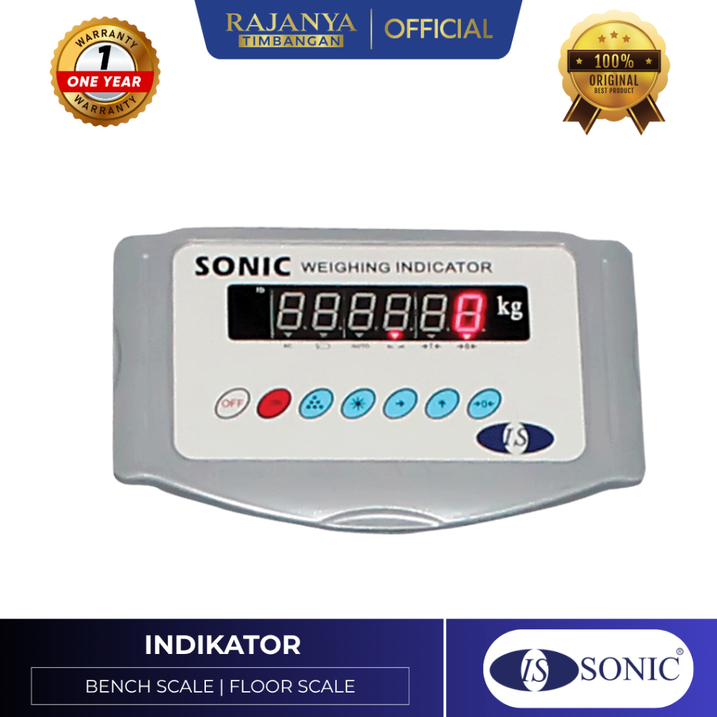 Jual Sonic A1X Indikator Timbangan Industri Akurat dan Mudah Digunakan ...