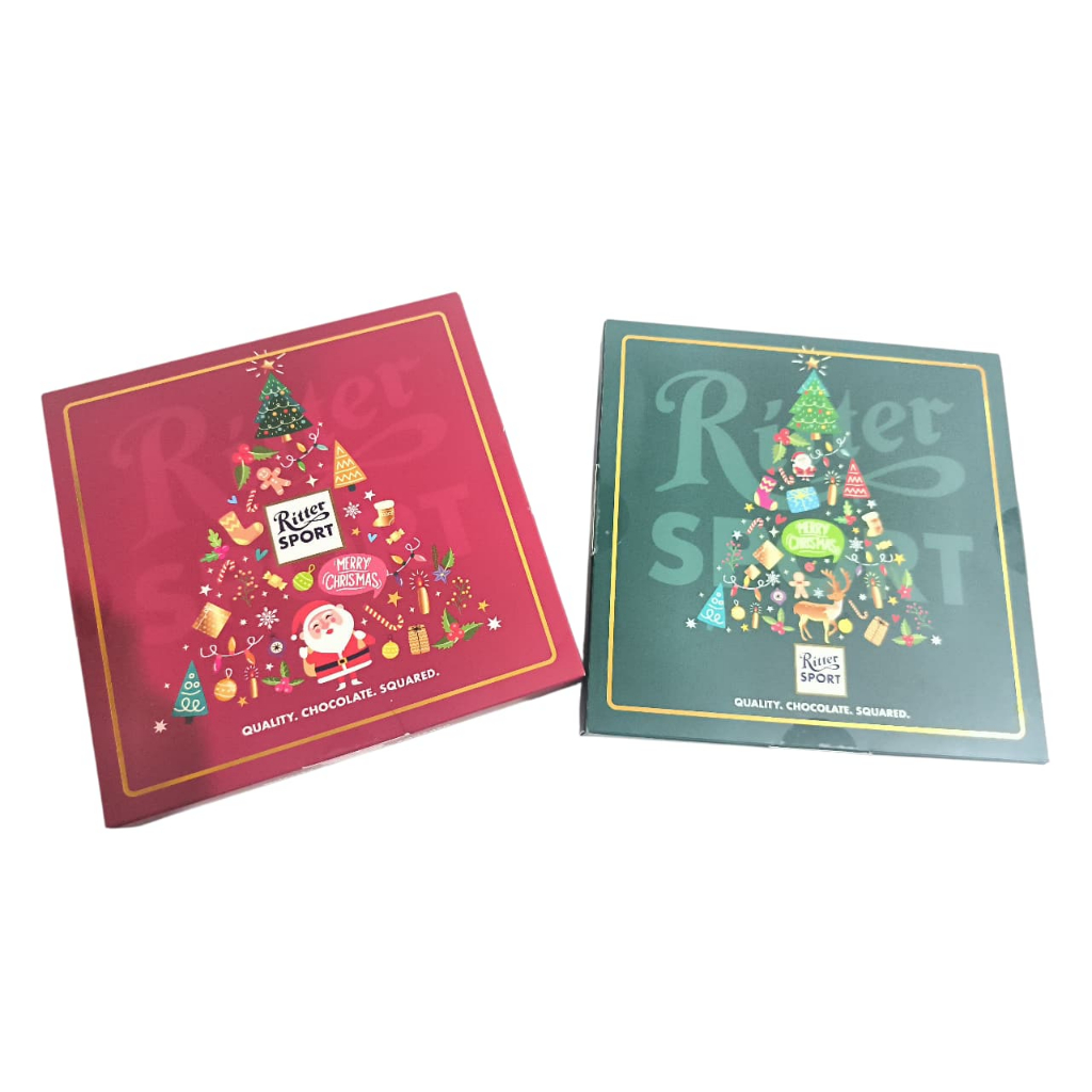 Jual Cokelat Ritter Sport Christmas Gift Box Limited Edition asal Eropa ...