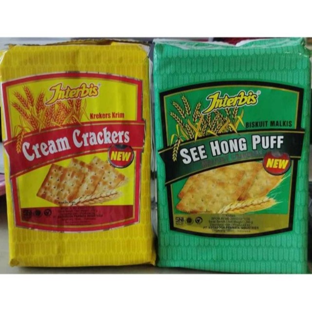 Jual Interbis Cream Crackers 250 gr | Shopee Indonesia
