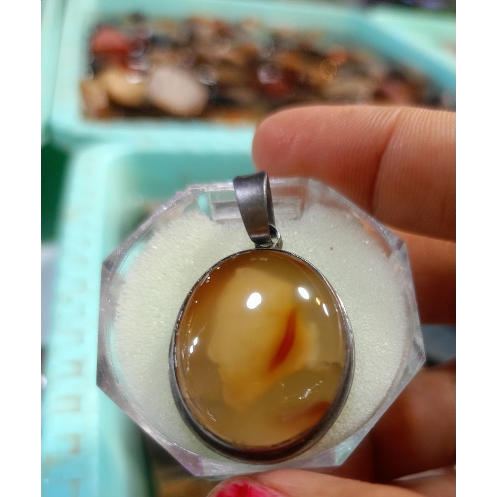 Jual Liontin Yaman motif(natural) | Shopee Indonesia