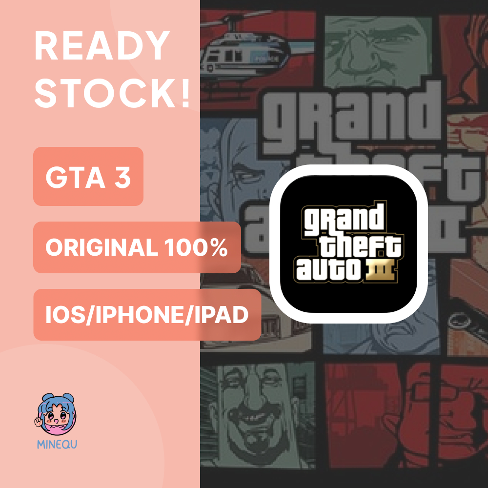 Jual GTA 3 iOS/iPhone/iPad Full Version Aman 100% Cepat Download ...