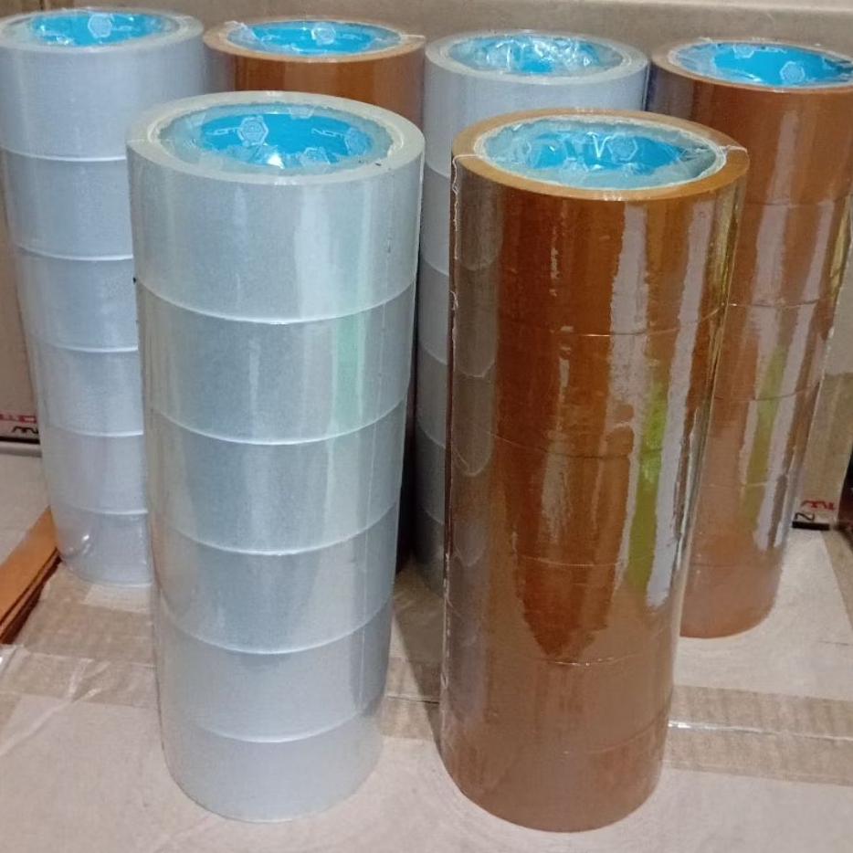 Jual isi 6 pcs lakban tebal murah 45mm x 90yard / isolasi / perekat ...