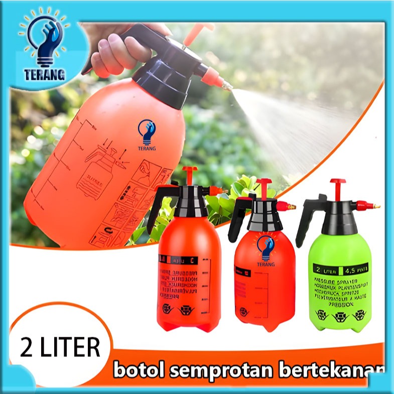 Jual Pressure Sprayer 2LITER Botol Spray Semprotan Pompa Alat Semprot ...