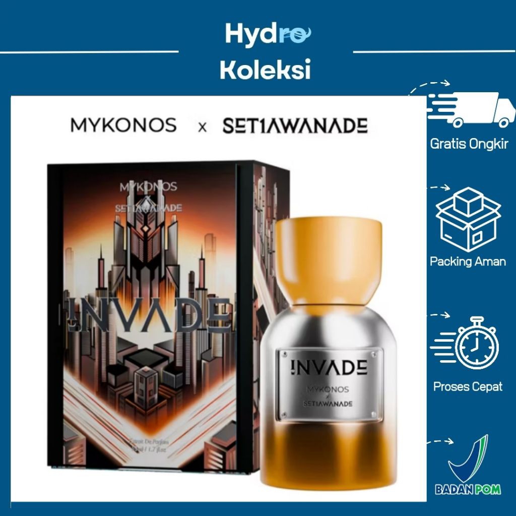 Jual Mykonos Invade X SetiawanAde 50ML Extrait De Parfum | Shopee Indonesia