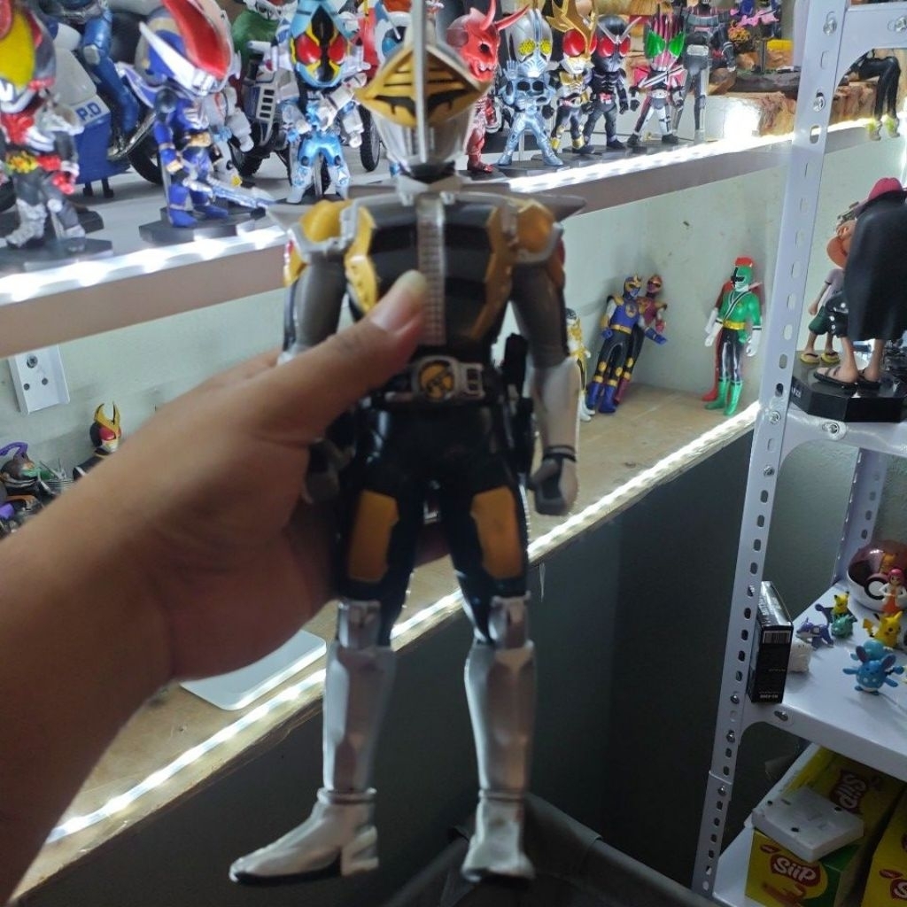 Jual Action Figure Kamen Rider Big Sofuby Den O Axe 30 CM | Shopee ...
