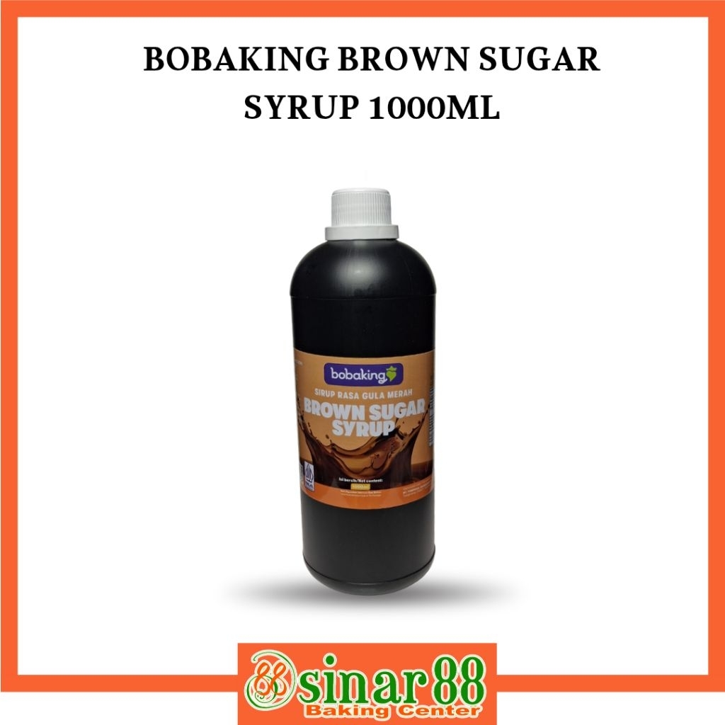Jual BOBAKING BROWN SUGAR SYRUP 1000ML | Shopee Indonesia