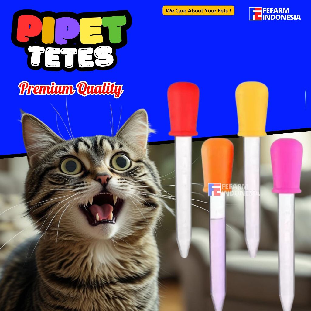 Jual Pipet Tetes Hewan Minum Air Susu Perangkat Bantu Minum Air untuk ...