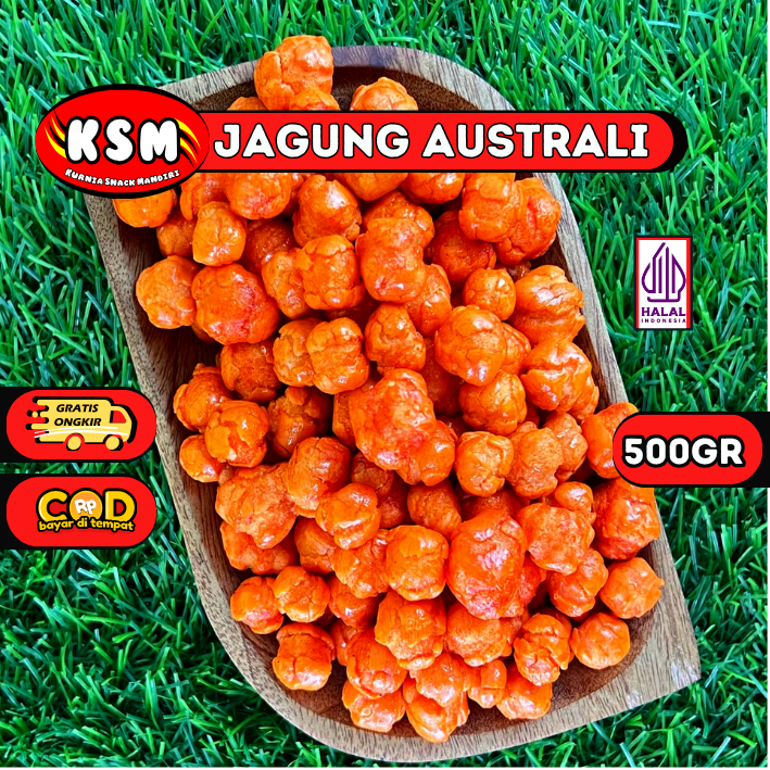 Jual KSM - JAGUNG AUSTRALI / PILUS ARAB PEDAS MANIS / SNACK PILUS ...