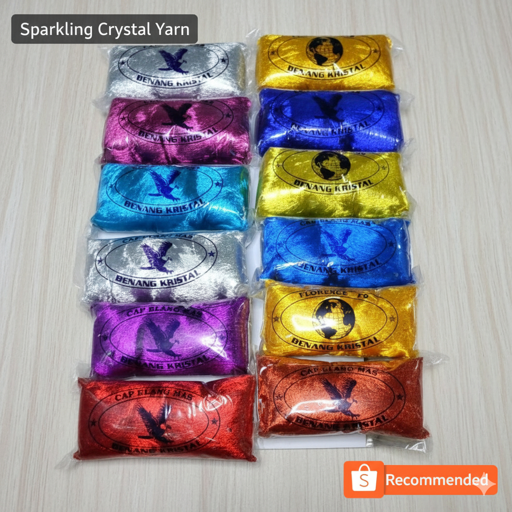 Jual ALRAFAH - BENANG KRISTAL - BENANG TENUN - BENANG SONGKET (PILIH ...