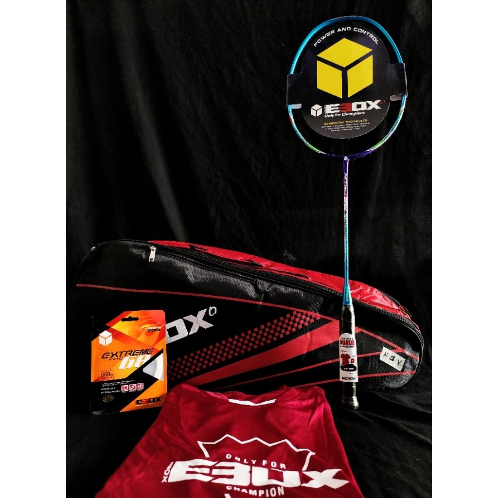 Jual RAKET BADMINTON EBOX NITRO 28 SERIES VISION DAN XEON 100% ORIGINAL ...