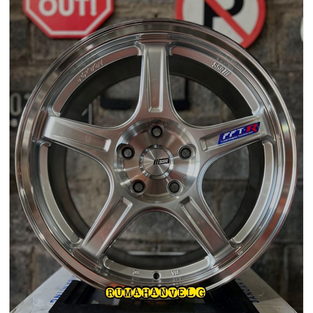 Jual velg mobil ssr fft r17 lebar 7,5 et 42 velg mobil ring 17 cocok ...