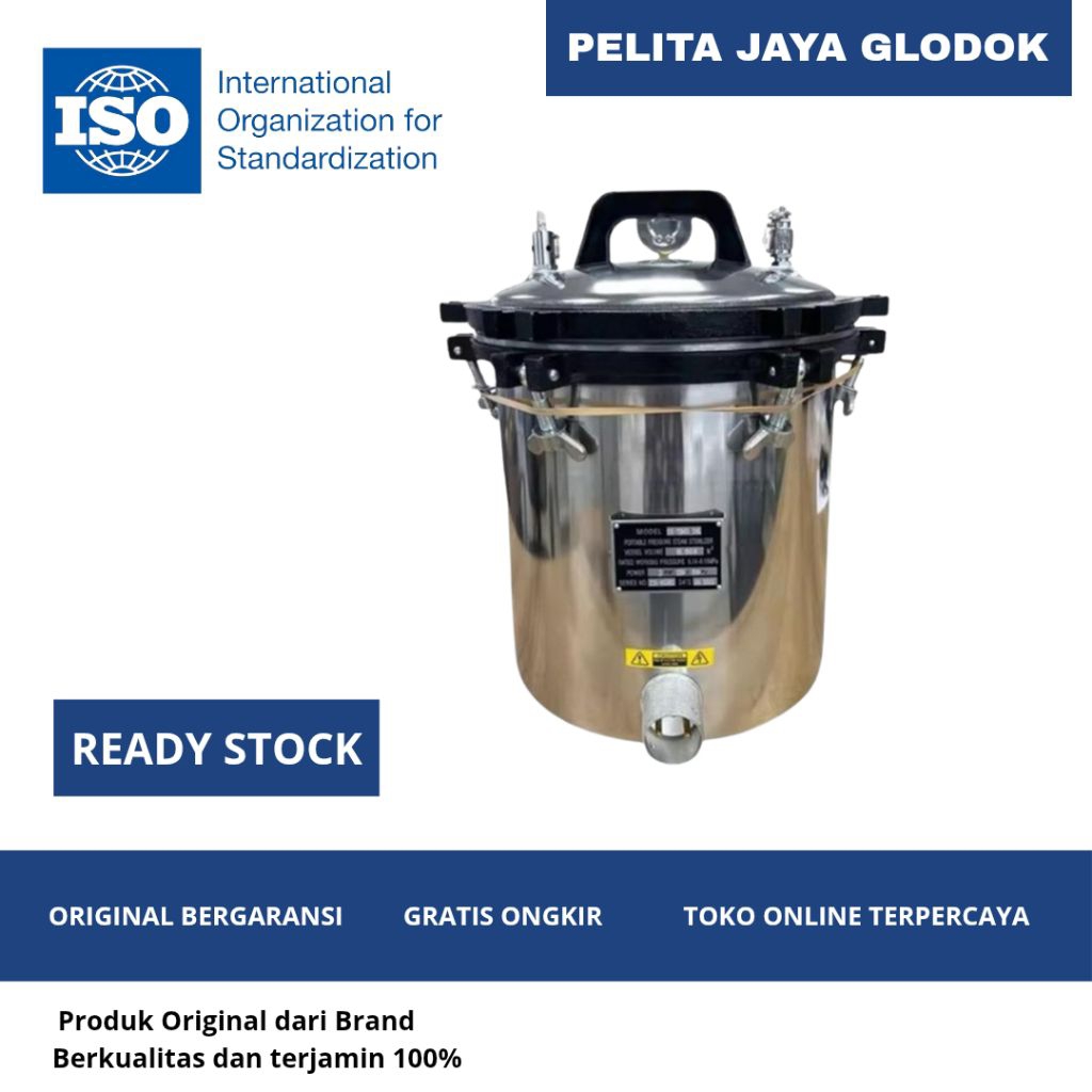 Jual Portable Pressure Steam Sterilizer Autoclave 18 Liter FAITHFUL ...