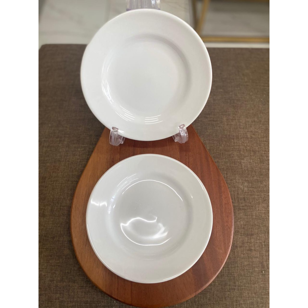 Jual B&B Plate White 17 cm | Shopee Indonesia