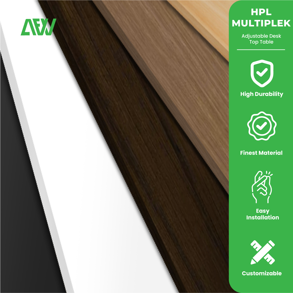 Jual All For Work Papan Meja HPL Premium Multiplek Tebal 3cm Custom ...