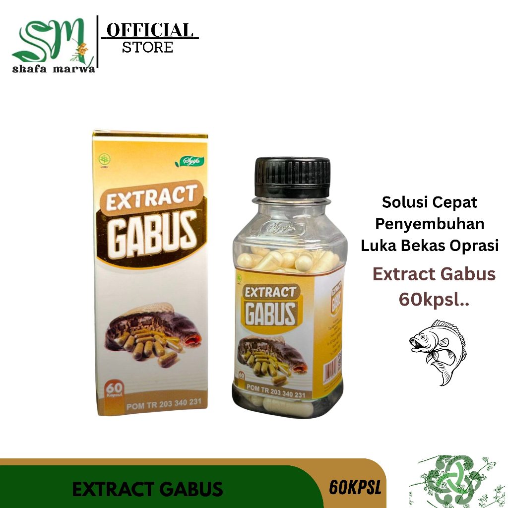 Jual Kapsul Ekstrak Gabus Syifa | Original Kapsul Herba Mengkeringkan ...