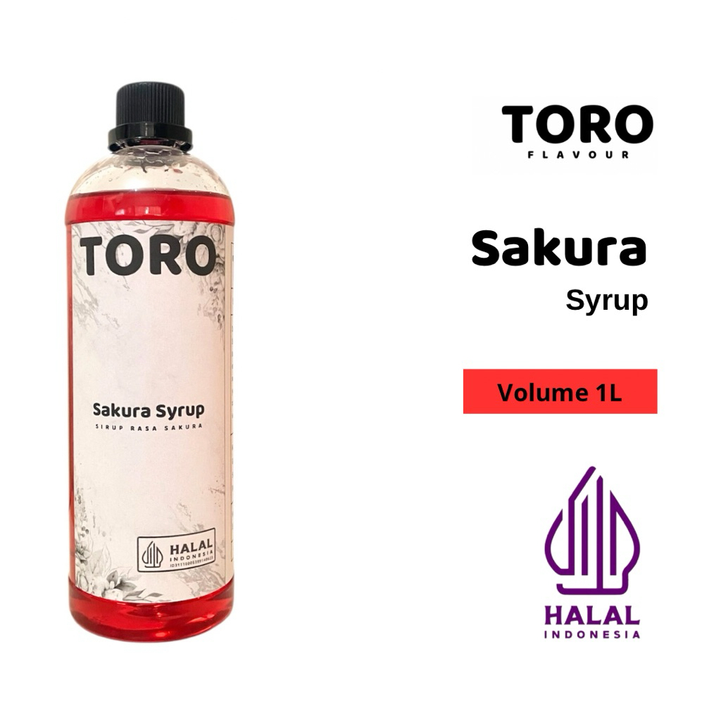 Jual Sakura Syrup 1L / Sirup Rasa Sakura 1000ml | Shopee Indonesia