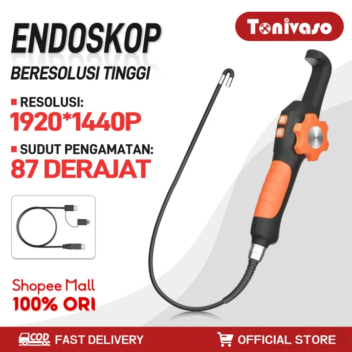 Jual Tonivaso Endoskopi Kamera HD Anti Air Industri – Inspeksi Pipa ...