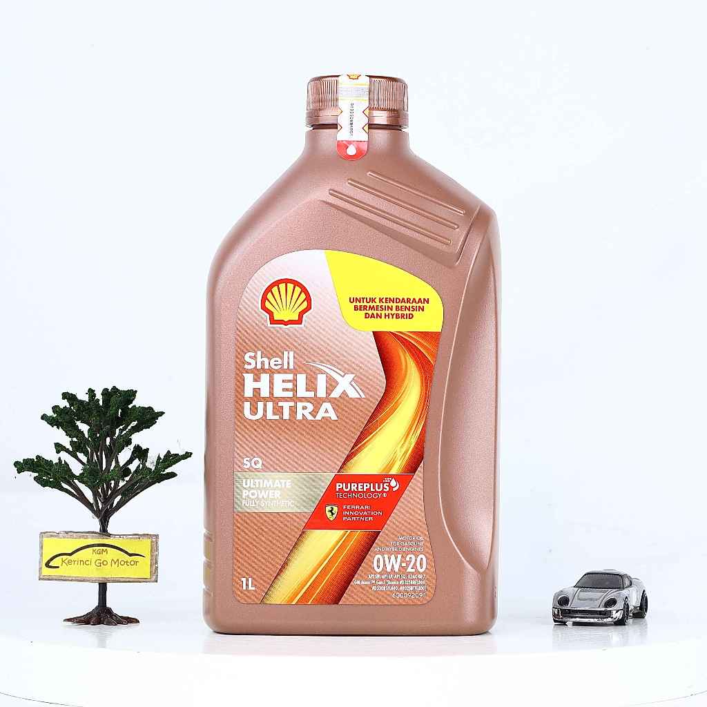 Jual Shell Helix Ultra SAE 0W-20 1 Liter Api SQ/GF-7 Oli Mobil Mesin ...