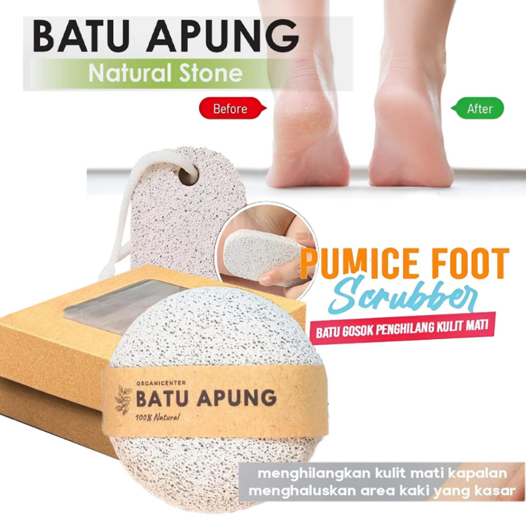 Jual Batu Apung Gosok Kaki Natural Stone Mengangkat Sel Kulit Mati Batu ...