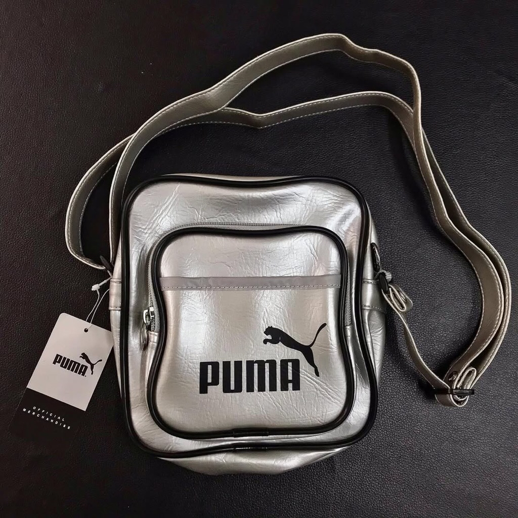 Jual Vintage Nos Puma Mini Flight Bag On Silver Surfer plane colour way ...