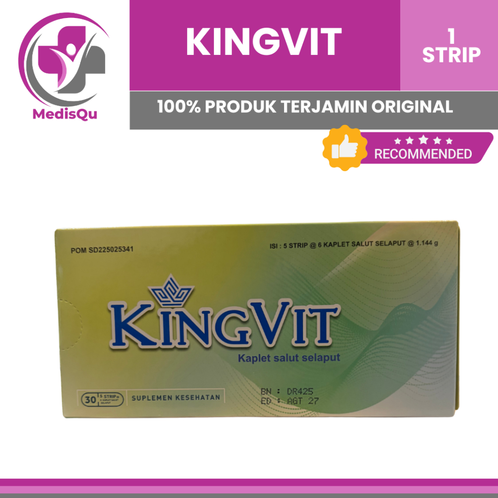 Jual KINGVIT I MULTIVITAMIN PROGRAM KEHAMILAN - 6 KAPLET NUTRISI UNTUK ...