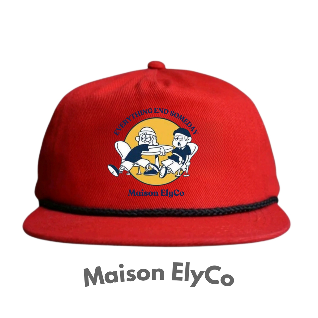 Jual Maison Elyco Topi Rope Hat Clasik Vintage Logo Banyak - Skena ...