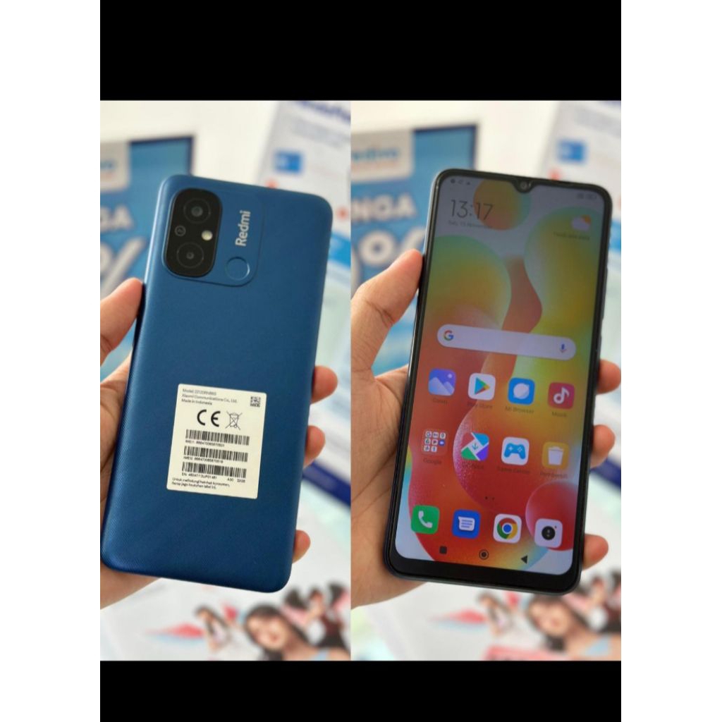 Jual REDMI 12c (second) ram 3/32gb kondisi lengkap mulus | Shopee Indonesia