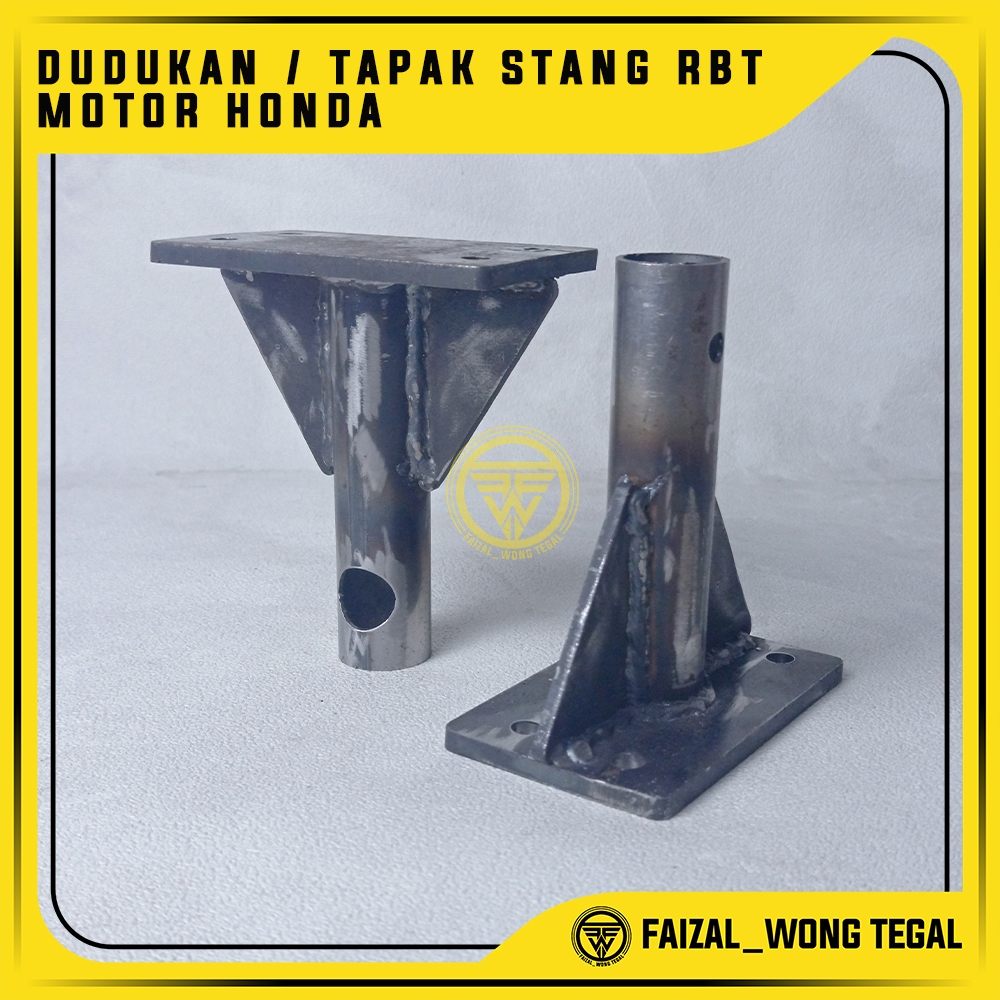 Jual Tapak Dudukan Stang RBT Ketebalan Plat 6 Mm | Shopee Indonesia