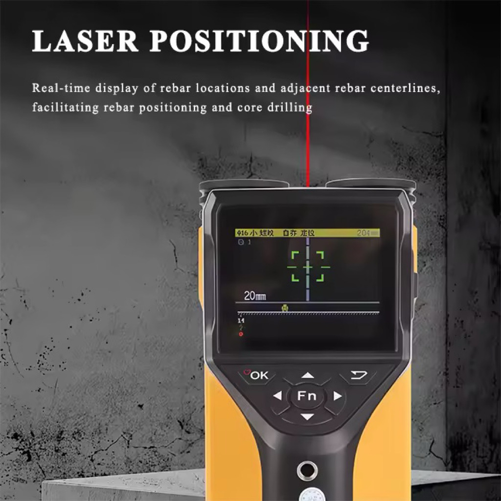 Jual Rebar Scanner HC-GY62 Integrated Steel Bar Scanner Portable ...