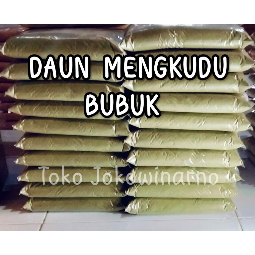 Jual Daun Mengkudu Bubuk Halus Serbuk Daun Pace isi 1kg | Shopee Indonesia